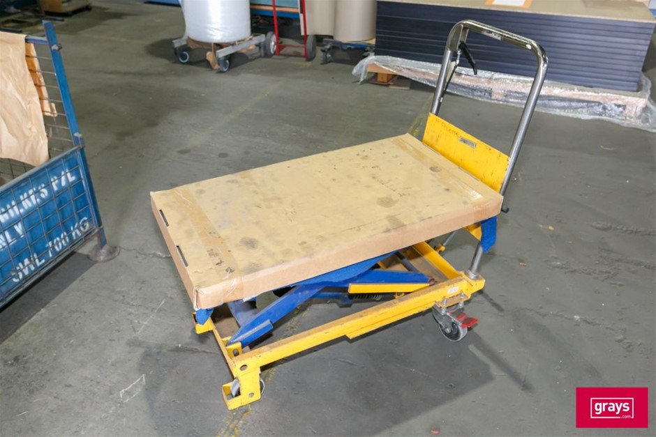 Mobile Hydraulic Lift Platform Trolley Auction (0225-5054314) | Grays ...