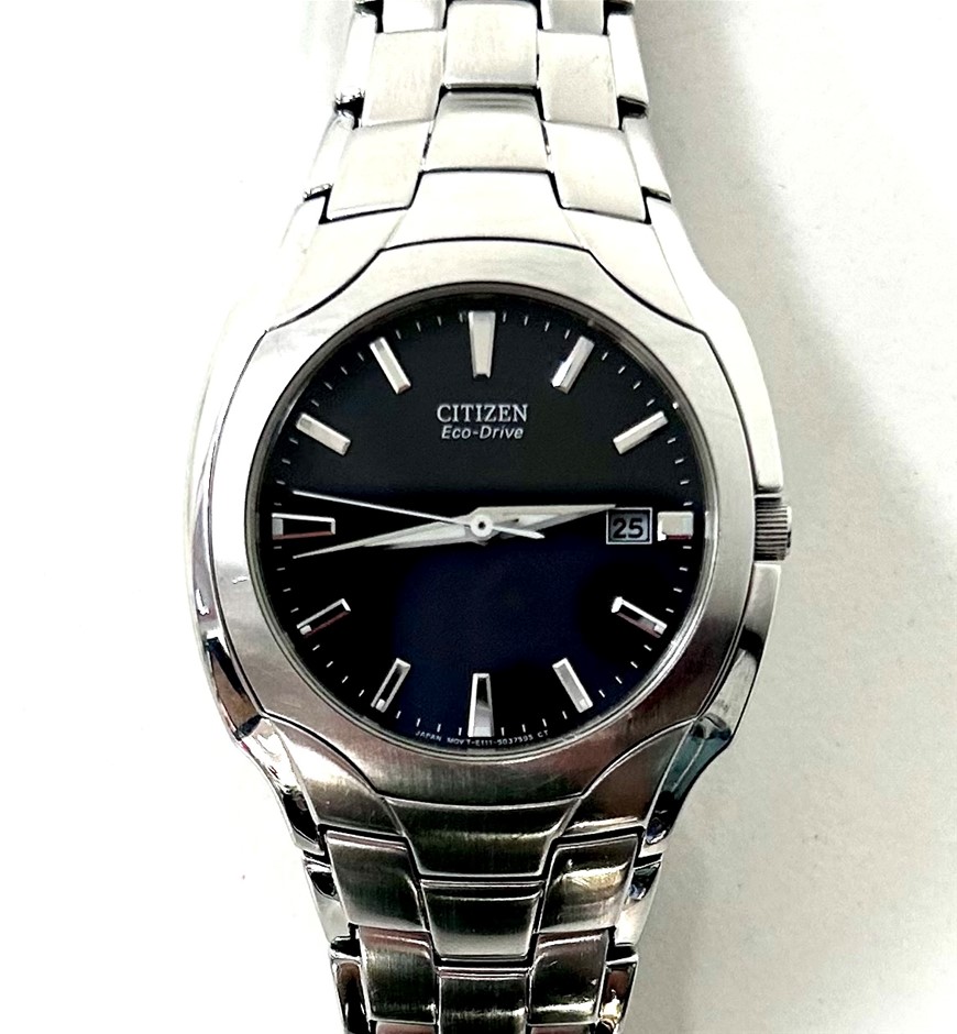 Citizen Eco Drive Mid Size Watch, Model: E111 Auction (0343-2556092 ...