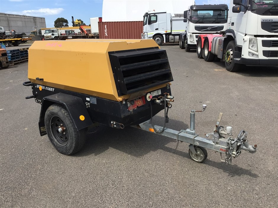 ROTAIR MDVN52 AP Trailer Mounted Compressor