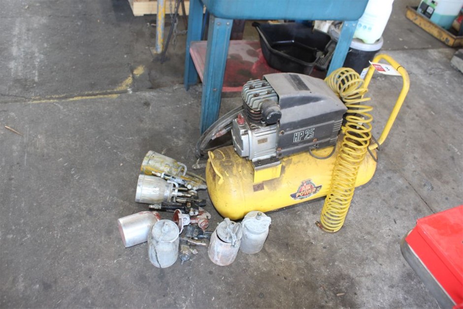 Air Power HP2.5 Air Compressor Auction (0003-5054580) | Grays Australia