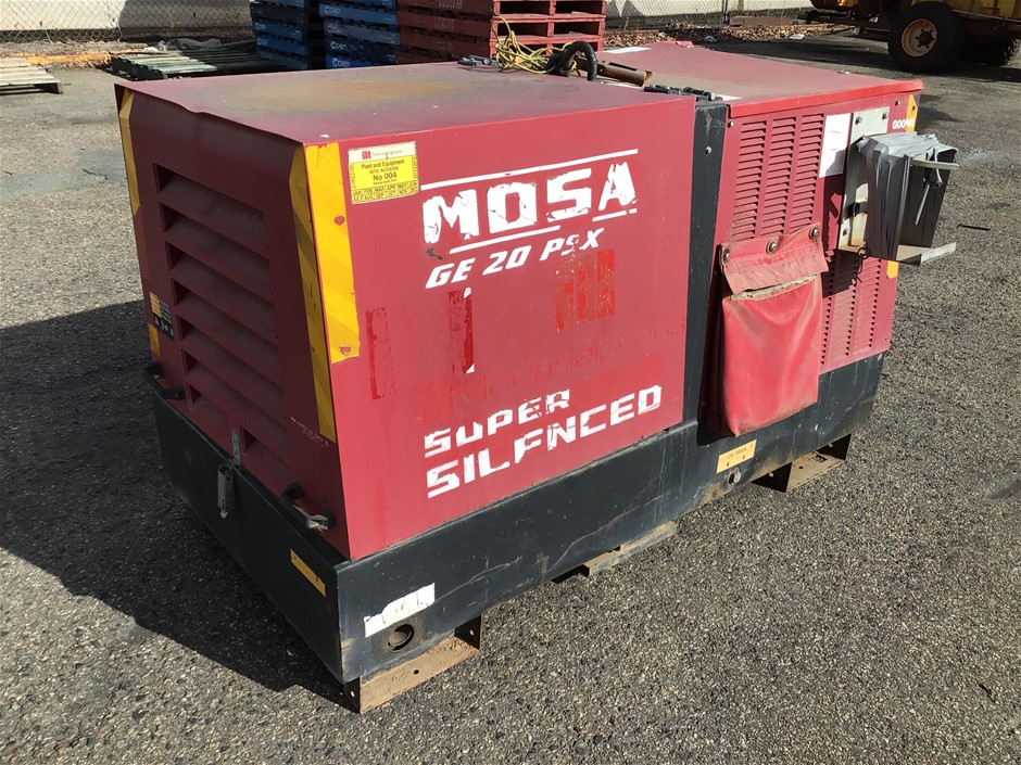 MOSA GE 20 PSX Generator Auction (0002-7048126) | Grays Australia
