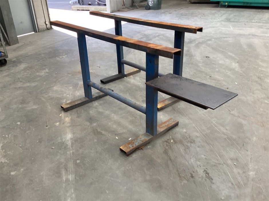 Pair Of Fabricated Steel Stands Auction (0026-3027420) | Grays Australia