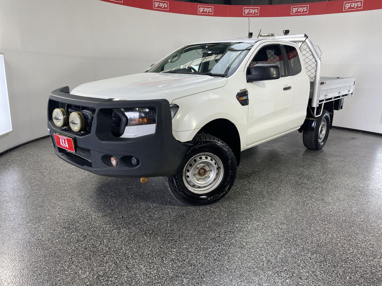 Ex-Gov 2018 Ford Ranger XL 4X4 PX III Turbo Diesel Automatic Extra Cab ...
