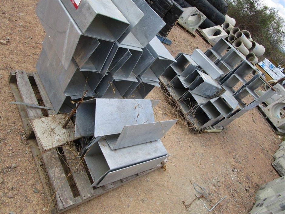 Galvanised Folded Metal Covers Auction (0149-7048216) | Grays Australia