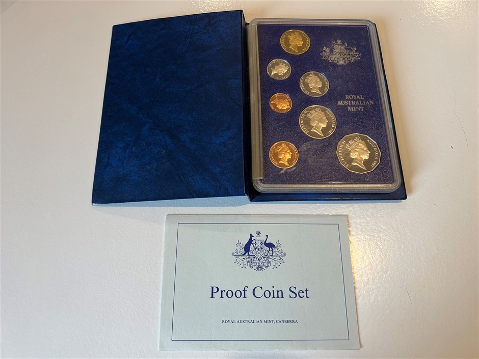 Royal Australian Mint 1987 Proof Coin Set Auction (0002-2556378 ...