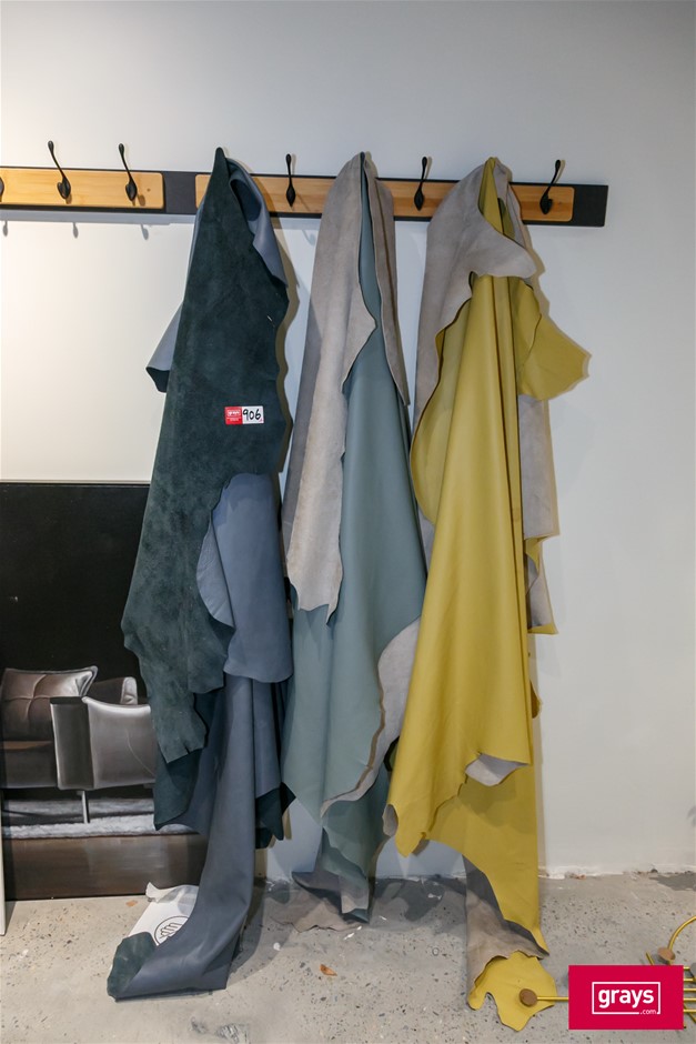 Quantity of Assorted Hide Materials - Used Auction (0906-5054514 ...