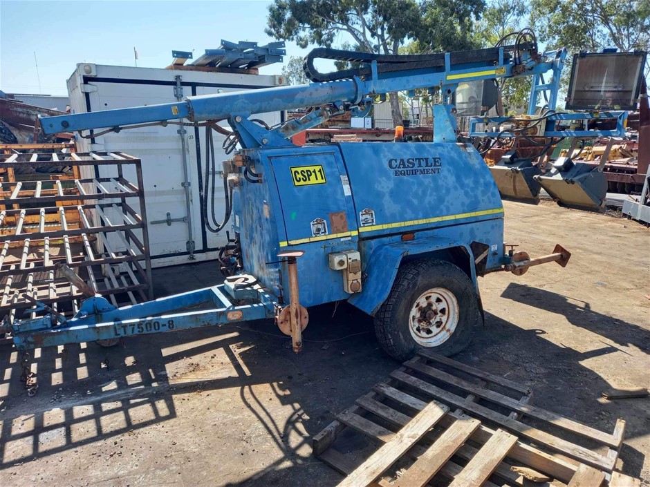 Castle Equipment Lighting Tower Auction (0100-9046552) | Grays Australia
