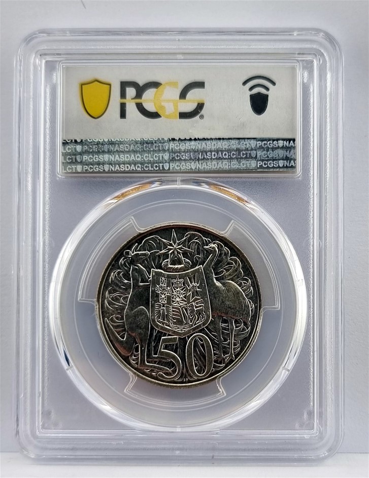 PCGS SLABBED 1966 FIFTY CENT COIN Auction (0004-2556549) | Grays Australia