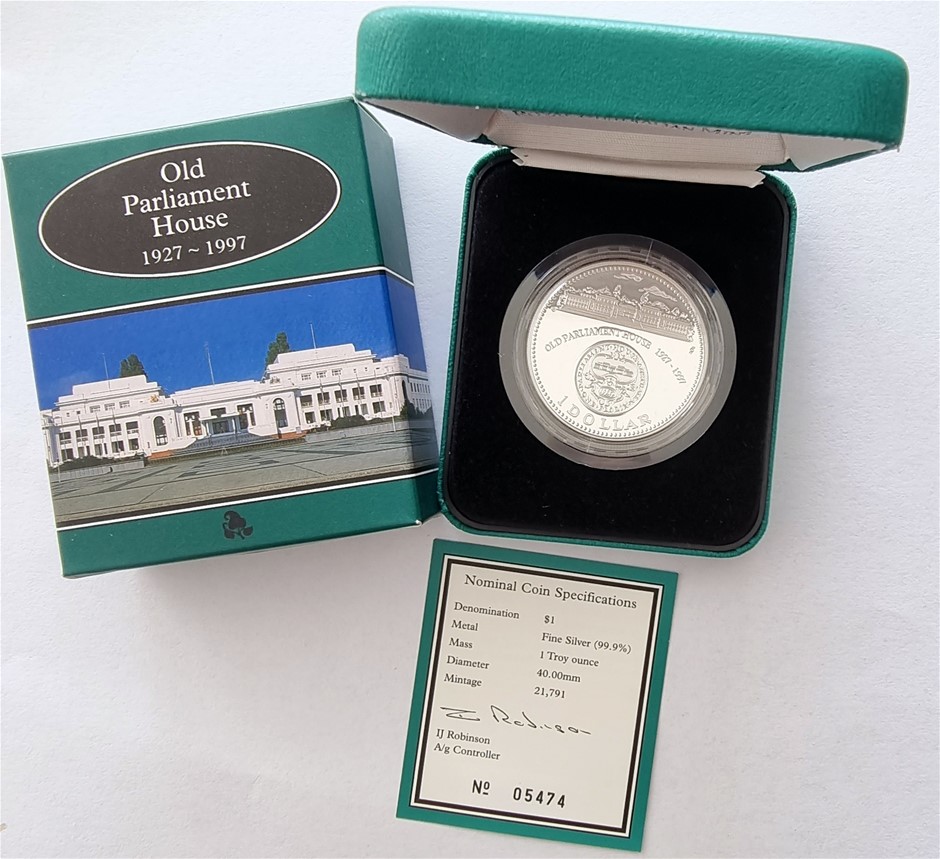ONE OUNCE AUSTRALIAN SILVER COIN - LIMITED EDITION Auction (0014 ...