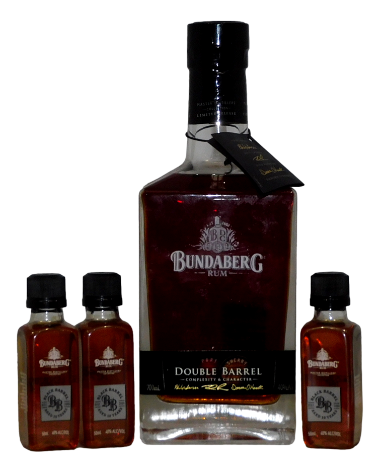 Mixed Bundaberg Pack (1x 700mL + 3x 50mL) Qld Auction (0018-10725689 ...