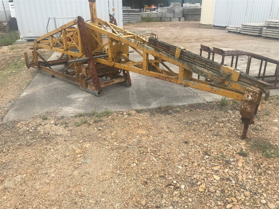 1x Steel Fabricated Chassis Mount Crane Auction (0061-3027521) | Grays ...