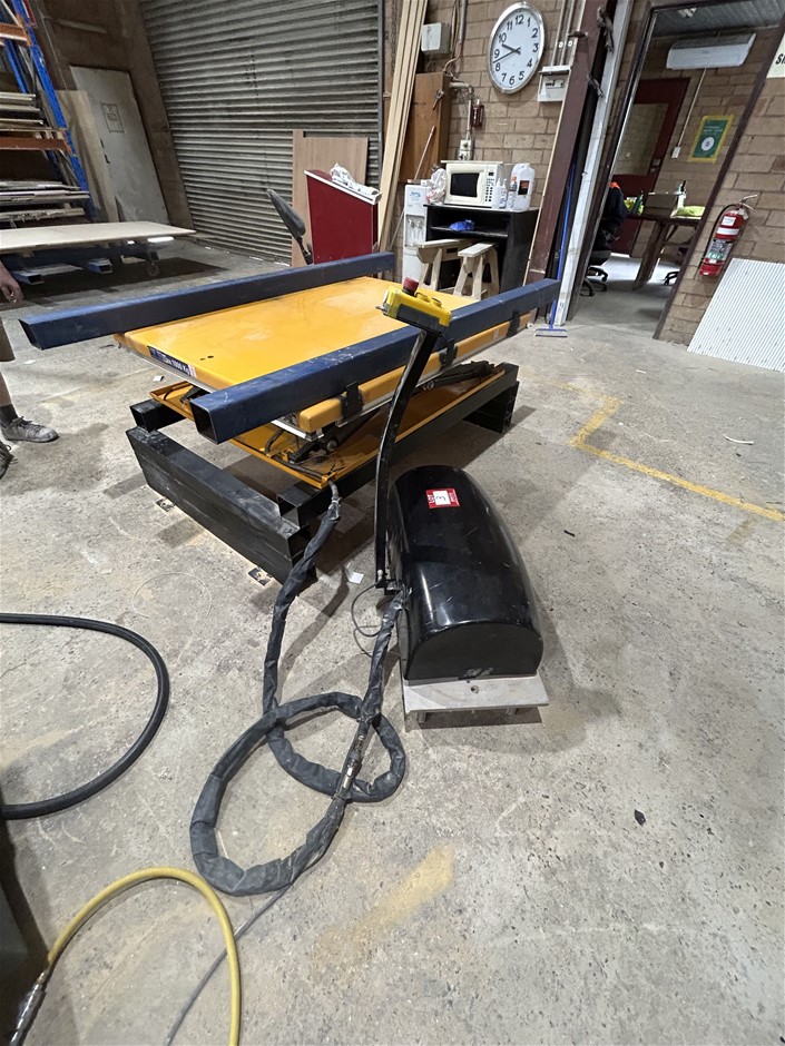 HY1001 Electric Scissor Lift Table Auction (0003-5054638) | Grays Australia