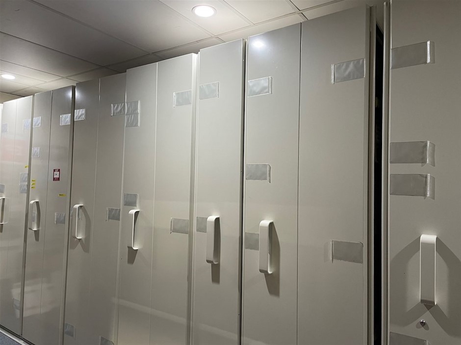 Metal Compactus Storage Unit including Auction (0130-5054638) | Grays ...