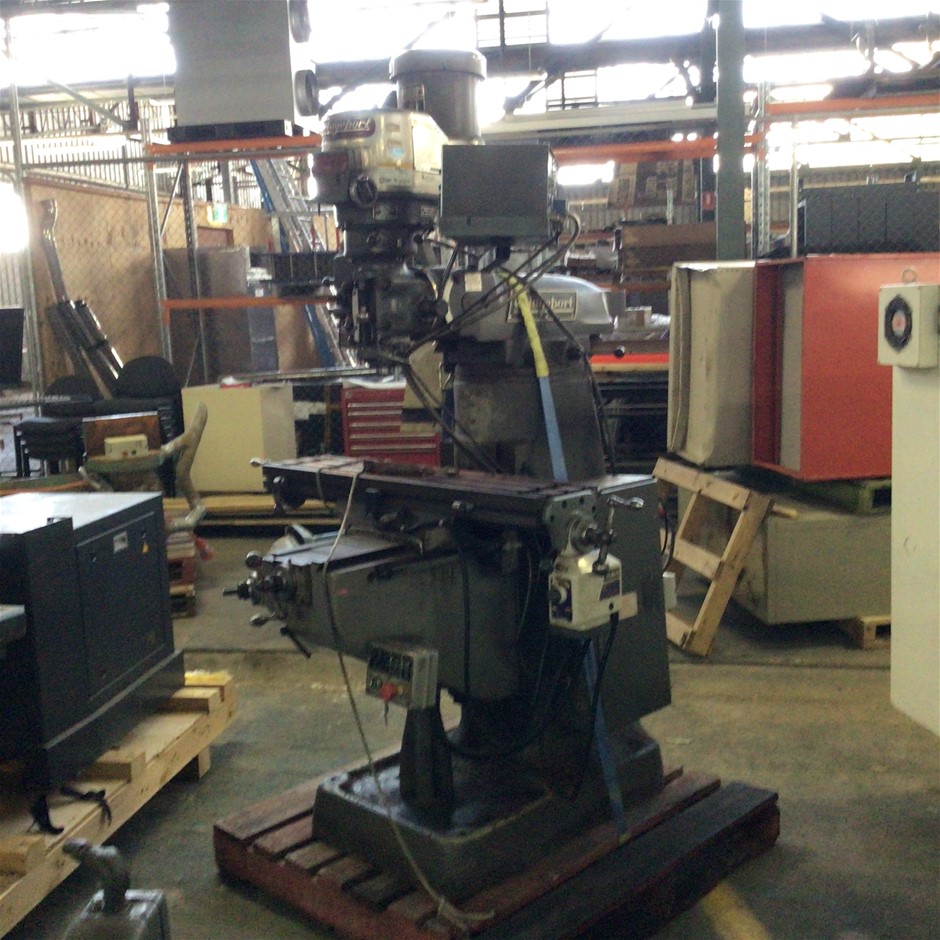 Bridgeport Textron Mill Series 1-2 HP Auction (0008-3027577) | Grays ...