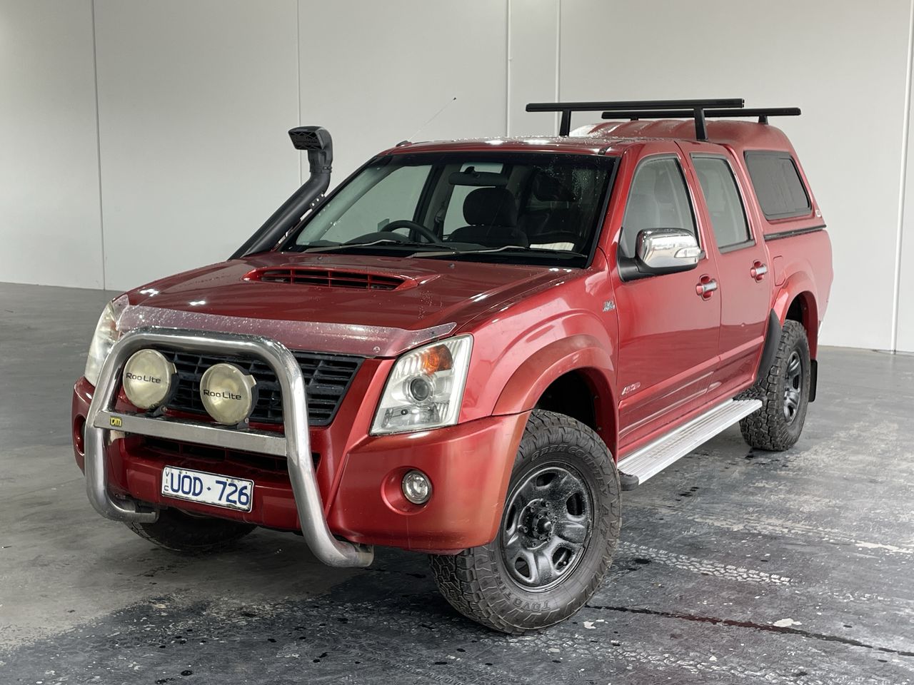 2007 Holden Rodeo LT 4X4 TD RA Turbo Diesel Manual Dual Cab Auction ...