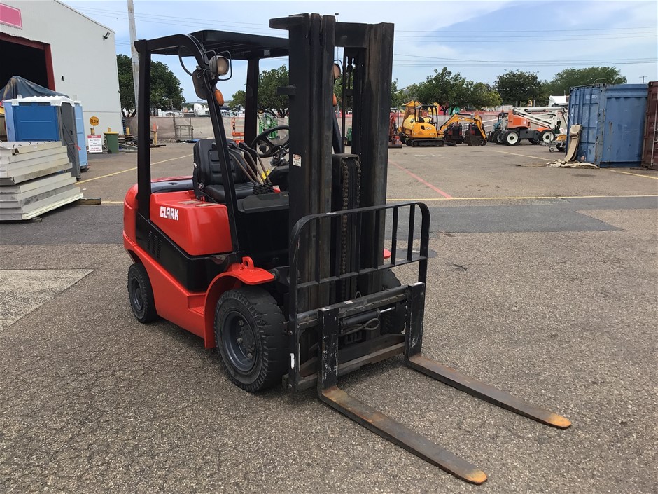 Clark C25D Counterbalance Forklift Auction (0002-7048399) | Grays Australia
