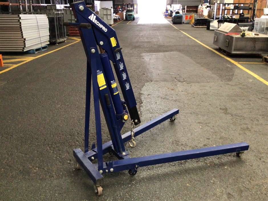 Mechpro Folding Engine Crane Auction (0032-7048475) | Grays Australia