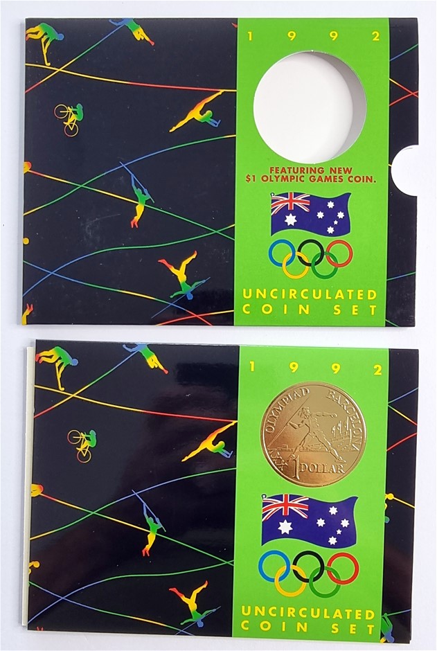 1992 OLYMPIC GAMES COIN SET Auction (0013-2556563) | Grays Australia