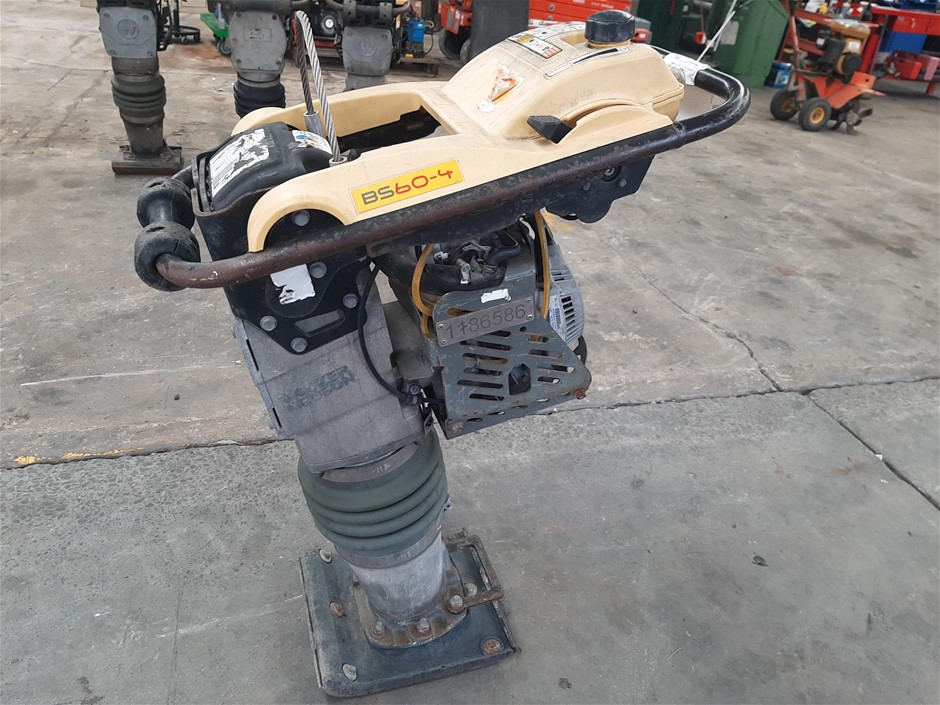 WACKER NEUSON BS60-4 Rammer Compactor Petrol Four Stroke Auction (0009 ...