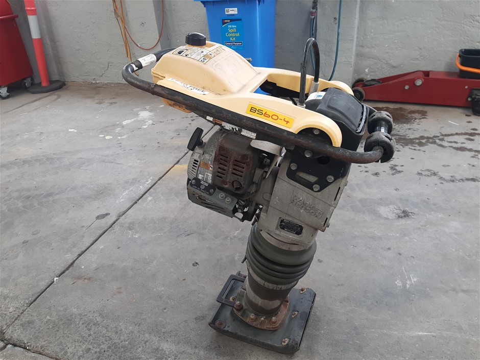 WACKER NEUSON BS60-4 Rammer Compactor Petrol Four Stroke Auction (0010 ...