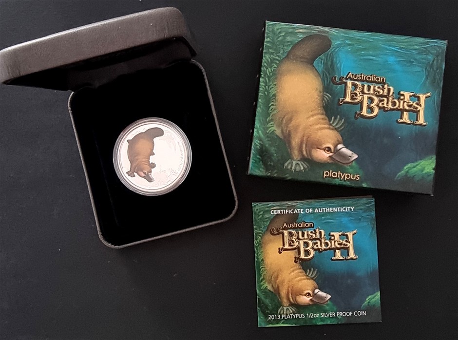 PROOF 1/2oz SILVER BUSH BABIES COLLECTORS COIN Auction (0004-2557368 ...