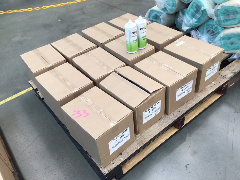 Pallet of Proline Finishing Polish Auction (0033-3027659) | Grays Australia