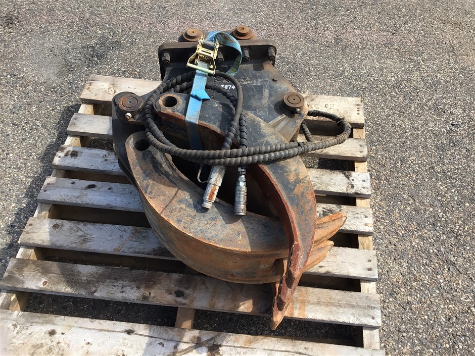 5 Finger Hydraulic Rock Grab Auction (0030-7048411) | Grays Australia
