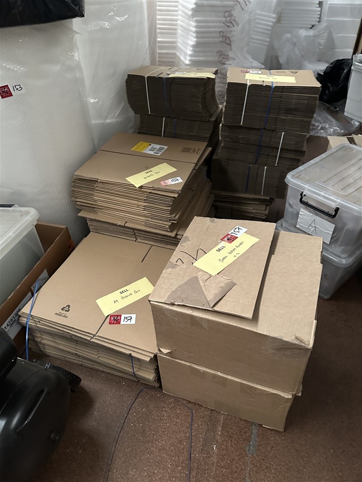 Large quantity of assorted Cardboard Boxes and Packaging including ...
