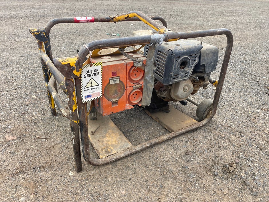 Powerlite 4.5KvA Petrol Powered Generator Auction (0024-5054968 ...