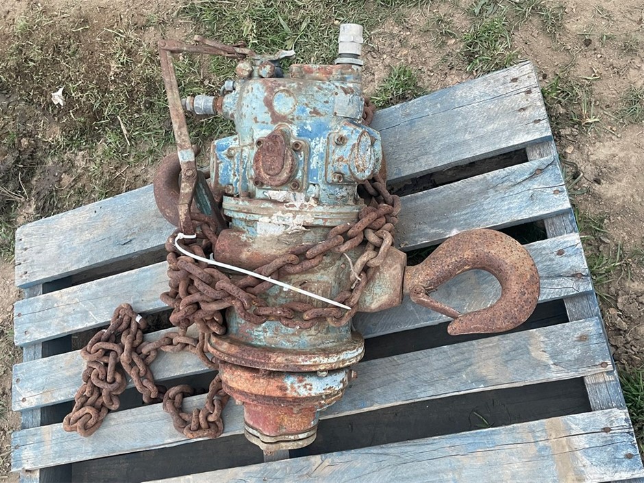 Hydraulic Winch Auction 0010 5054961 Grays Australia