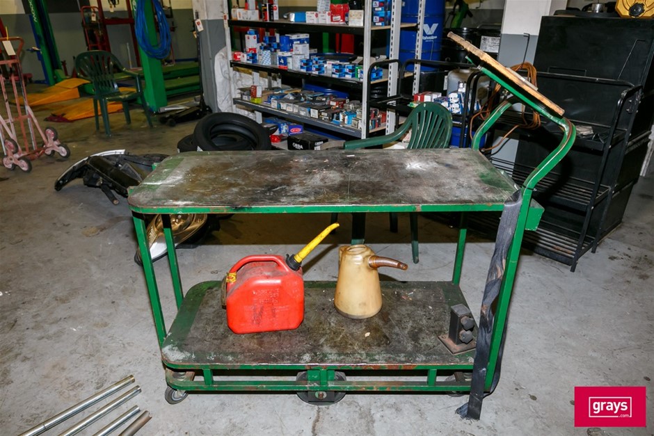 Mobile Work Shop Trolley with Under Shelf Auction (0077-5054979 ...