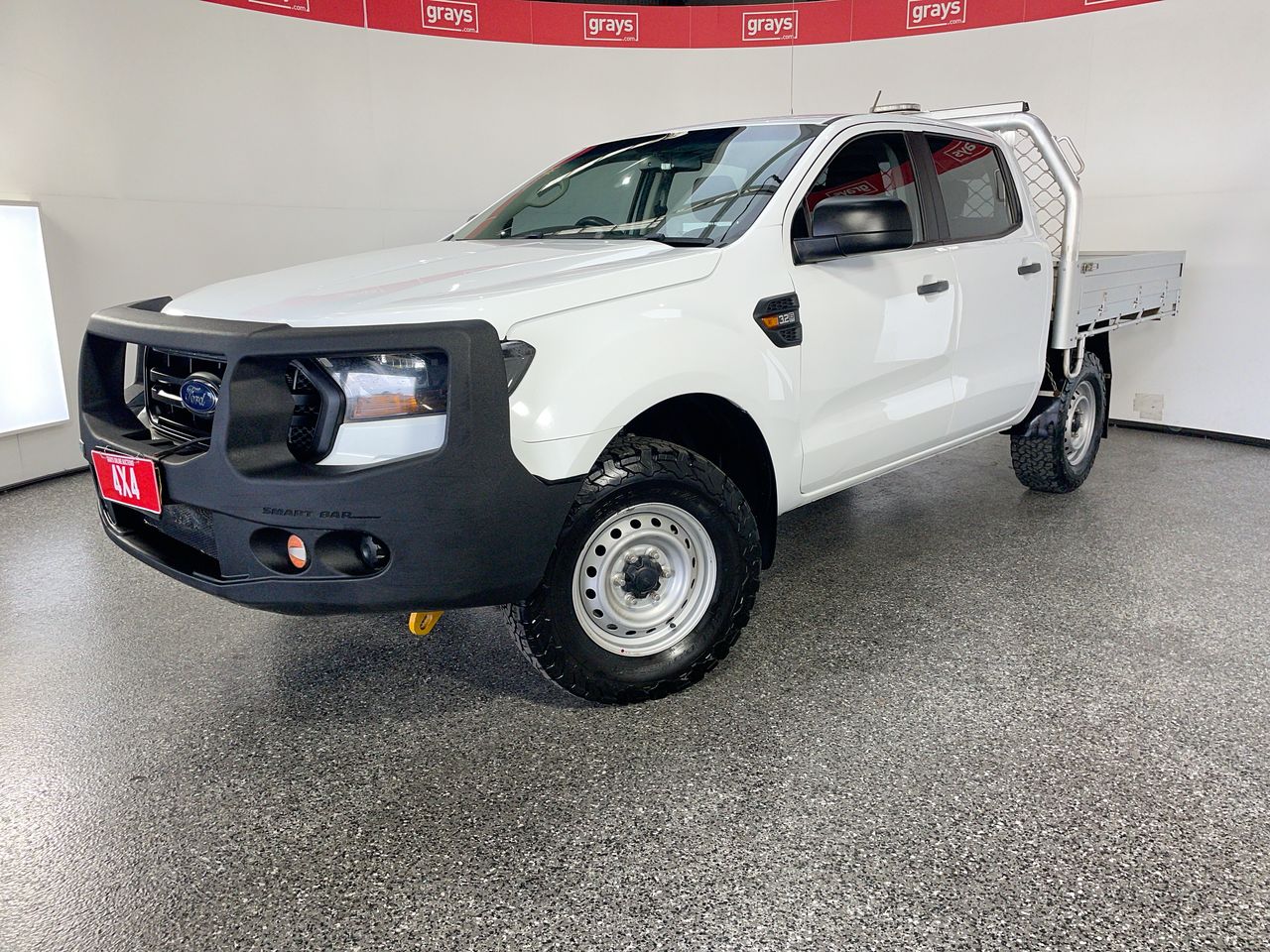 Ex-Gov 2018 Ford Ranger XL 4X4 PX III T/Diesel Auto Crew Cab Chassis ...
