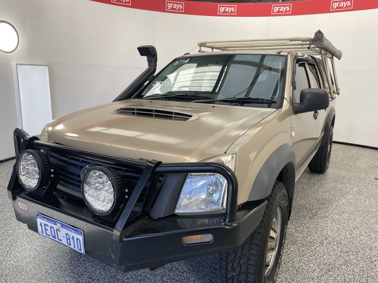 2007 Holden Rodeo LX 4X4 TD RA Turbo Diesel Manual Dual Cab Auction ...