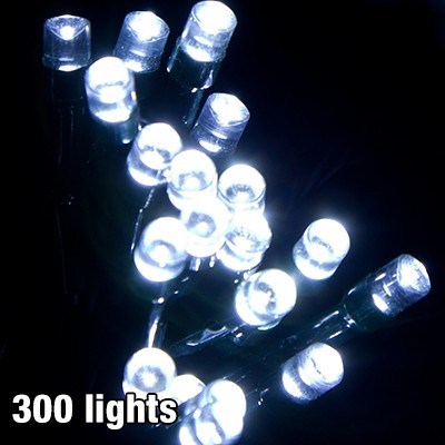Buy 300 LED Strand Xmas Lights - White | Grays Australia