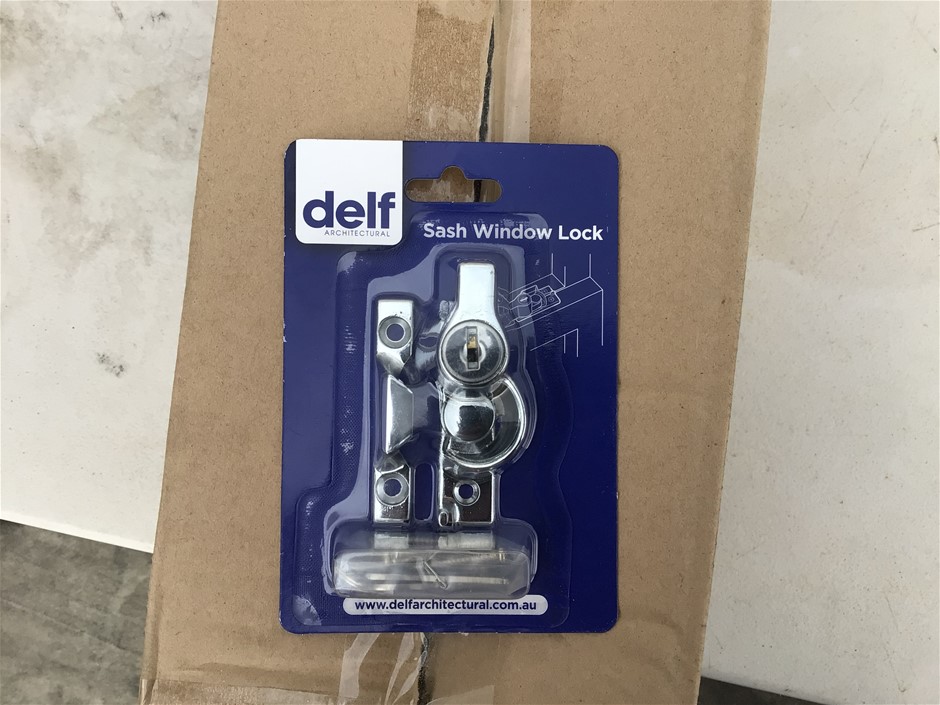 50 x Delf Sash Window Locks Auction (0028-3028153) | Grays Australia
