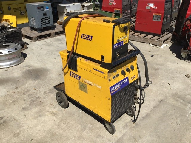 WIA CP117-2 Weldmatic Fabricator With W6I Wirefeeders Auction (0032 ...