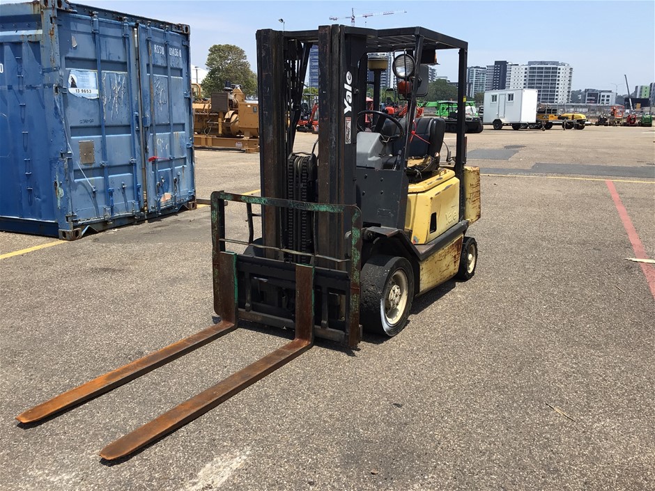 Yale GP25RE Counterbalance Forklift Auction (0001-7048986) | Grays ...