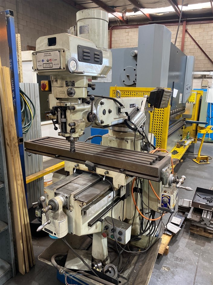 Toptec Milling Machine Auction (0009-8018221) | Grays Australia