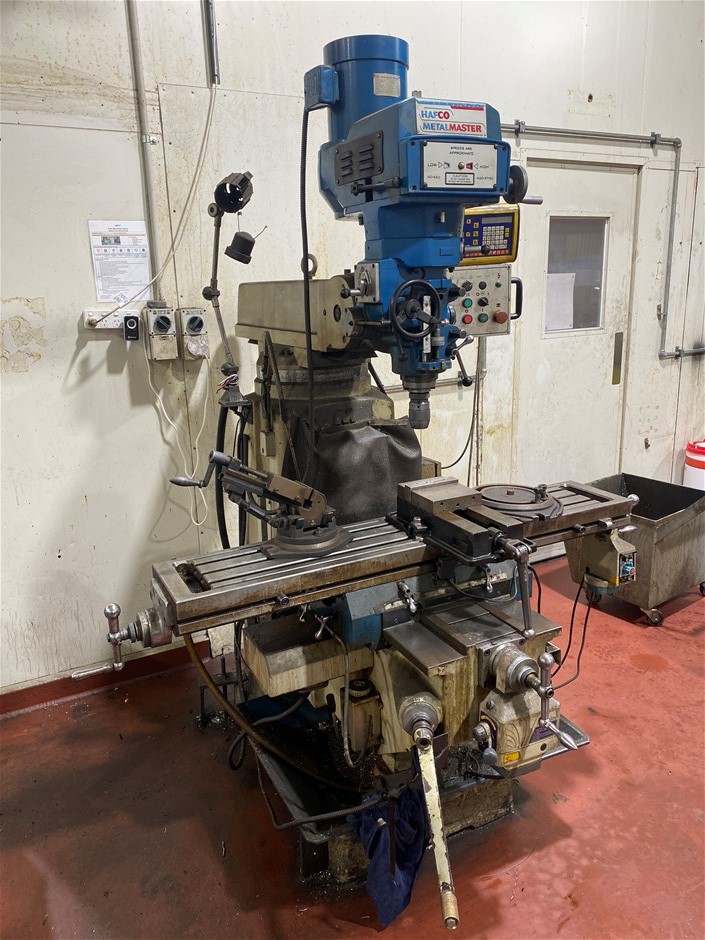 Hafco Metal Master Milling Machine Auction (0010-8018221) | Grays Australia