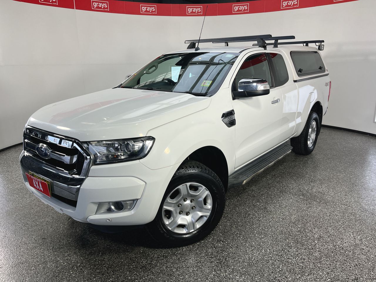 2017 Ford Ranger XLT 4X4 PX II Turbo Diesel Automatic Ute Auction (0001 ...