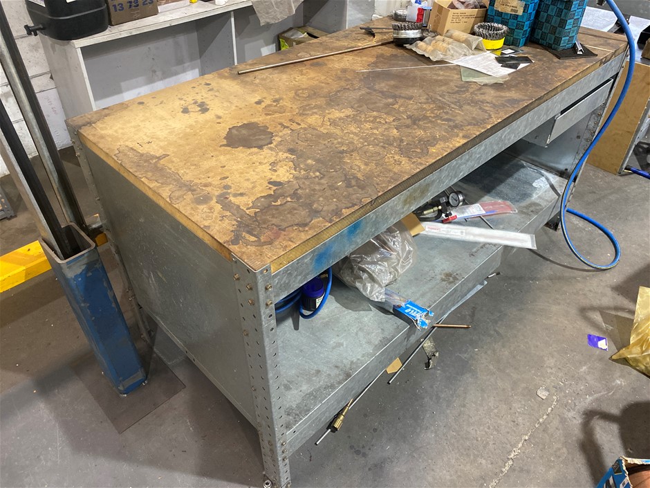 Custom Work Bench Auction (0048-8018221) | Grays Australia