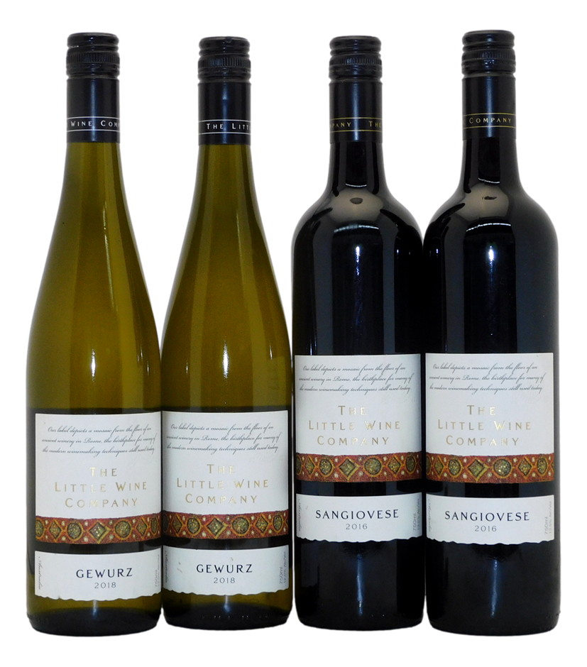 The Little Wine Company Mixed Wine Mixed Vintage (4x 750mL) Multi ...