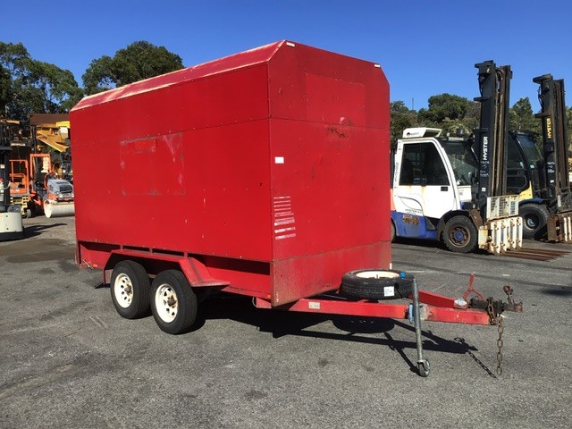 2007 SAM (WA) Pty Ltd Van Trailer Tandem Dry Freight Van Trailer ...