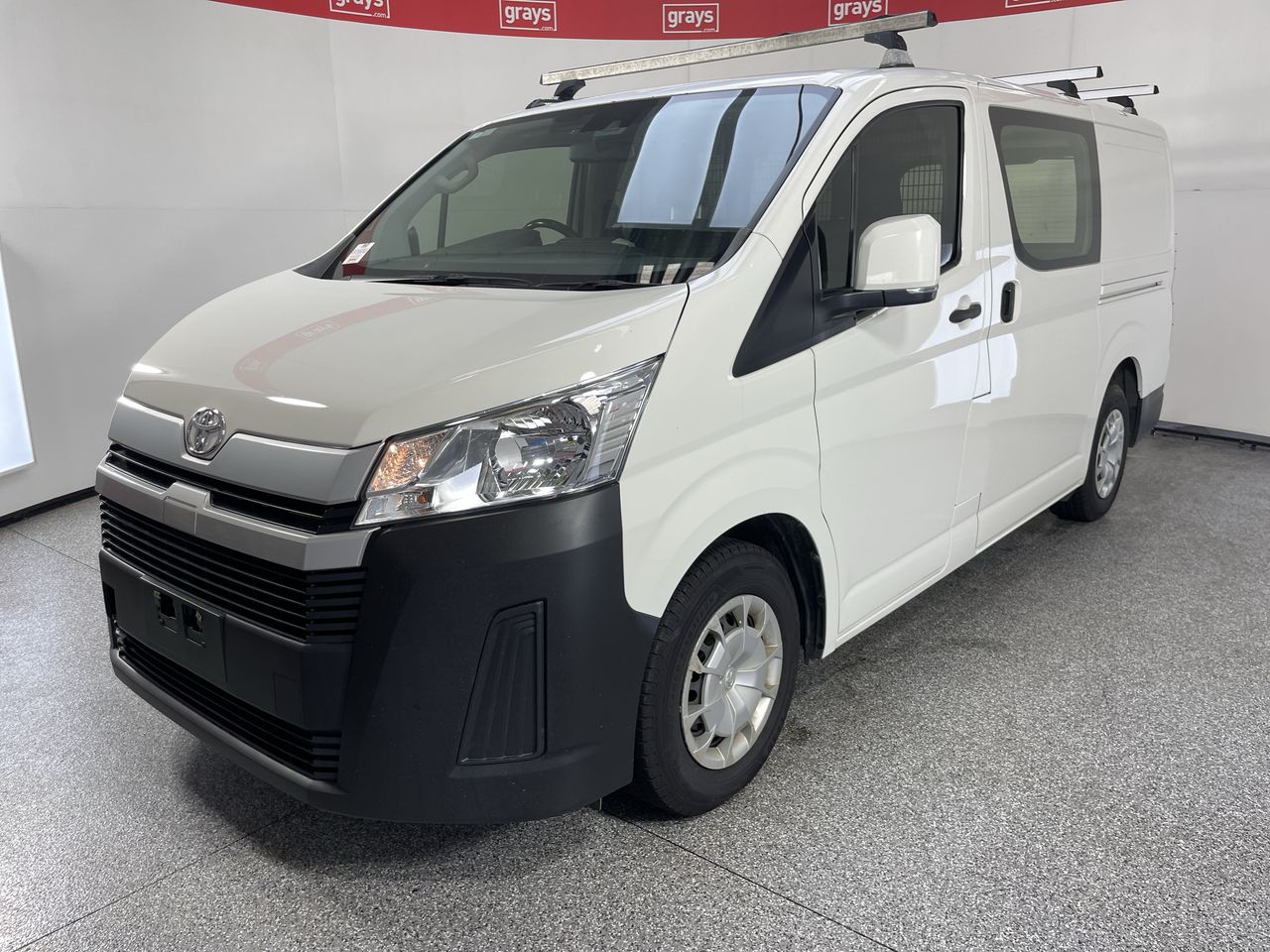 2019 Toyota HiAce LWB GDH300R Turbo Diesel Manual Van Auction (0001 ...