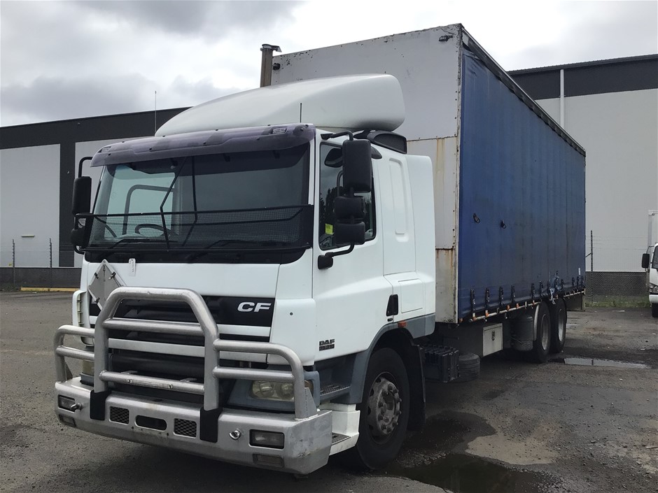 2002 DAF FASCF75 6 x 2 Curtainsider Rigid Truck Auction (0001-5055632 ...