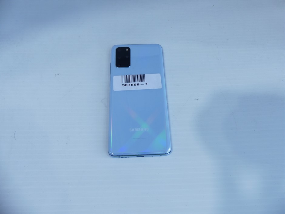 Samsung Galaxy S20+ Mobile Phone (SM-G985F), Cloud Blue Auction (0001 ...