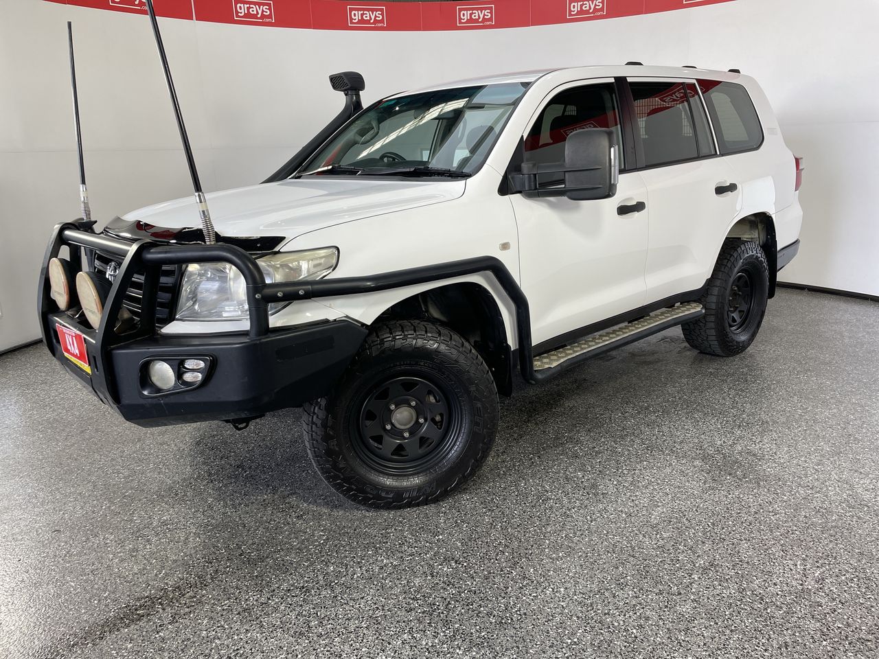 2012 Toyota Landcruiser GX VDJ200R Turbo Diesel Automatic Wagon Auction ...