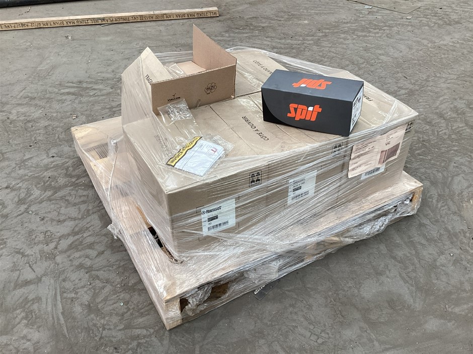 Pallet of Assorted RAMSET TRU BOLT XTREM Stud Anchors. Auction (0024 ...