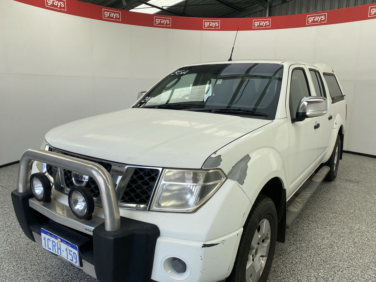 2007 Nissan Navara ST-X 4X4 DOUBLE CAB D40 Automatic Dual Cab Auction ...