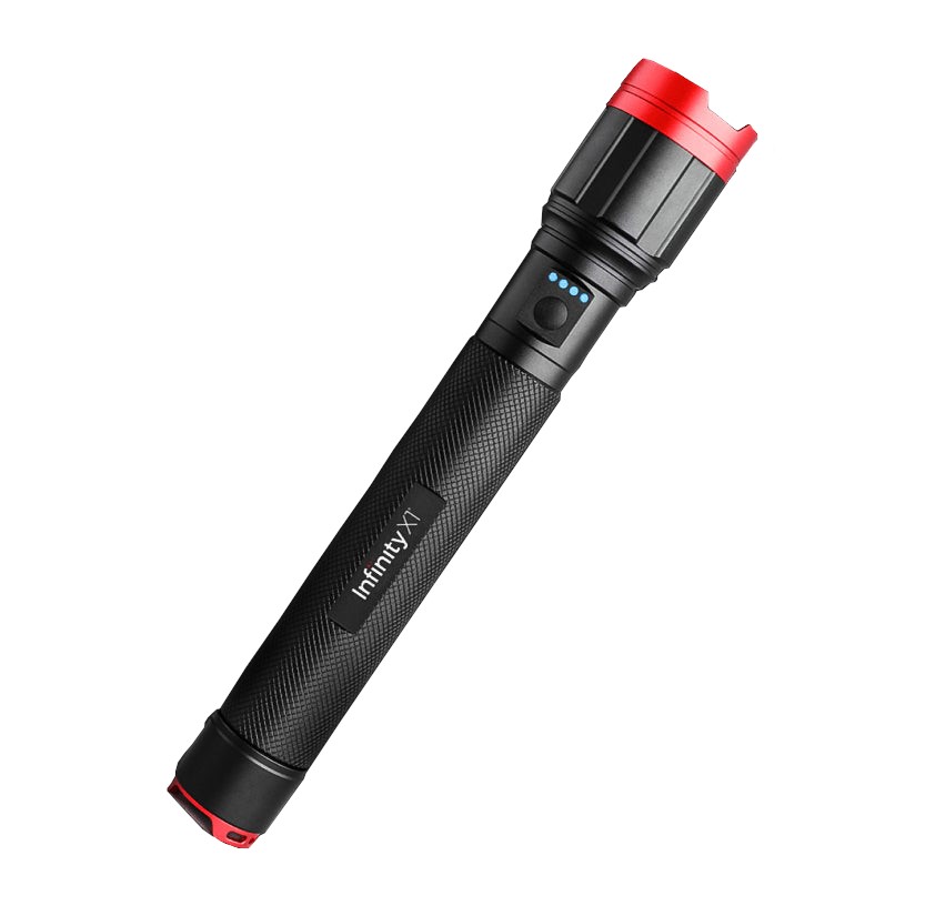 INFINITY X1 Dual Power 5000 Lumens Flashlight, Rechargeable. NB: Minor ...